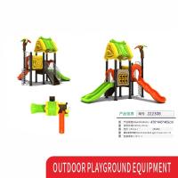 China Preschool Playground Equipment Plastic Slide Outdoor YST ISO9001 LLDPE for sale