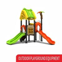 China Preschool Playground Equipment Plastic Slide Outdoor YST ISO9001 LLDPE for sale