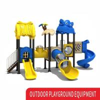 China Amusement Park Equipment Playground Slides Kids Playing Game for sale