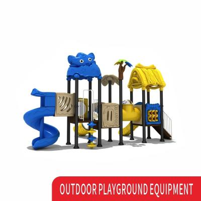China Amusement Park Equipment Playground Slides Kids Playing Game for sale
