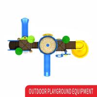 China Castle Kids Outdoor Playground Equipment Plastic Slide For Oversea Market for sale