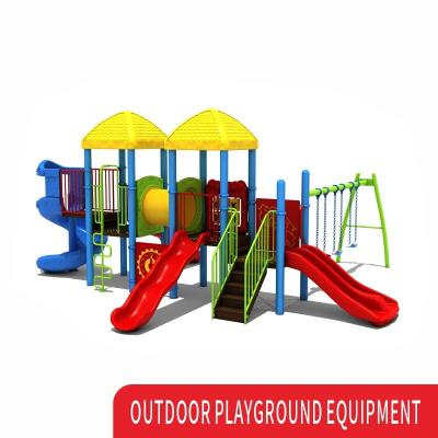 China Kids Outdoor Playground Equipment ISO14001 For Public Station for sale