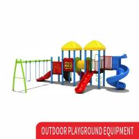 China Kids Outdoor Playground Equipment ISO14001 For Public Station for sale