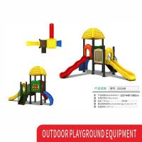 China Customized Children Outdoor Slides Amusement Park Playground Anti-Static for sale