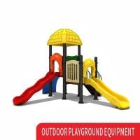 China Customized Children Outdoor Slides Amusement Park Playground Anti-Static for sale