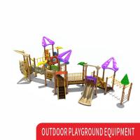 China Landscape Commercial Customized Kids Outdoor Park Kids Playground Set for sale