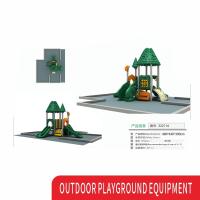 China Colorful And Customized Outdoor Games Kids Playground Equipment With Slide for sale