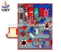 China customized naughty castle attractive indoor playground indoor soft playground for sale