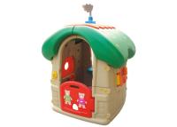 China Children Loving Plastic Toy House Galvanized Pipe Material CE Certificate for sale
