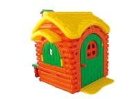 China Children Loving Plastic Toy House Galvanized Pipe Material CE Certificate for sale