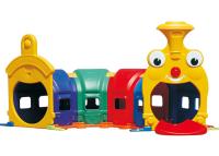 China Flexible Kids Plastic Tunnel 105 * 45 * 64 Cm Non Pollution Safe And Comfortable for sale