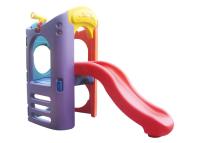 China Elephant Plastic Kids Swing Slide Improve Children Intelligence Oem Service for sale