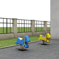 China Playground Horse Spring Rider Seesaw Corrosion Resistance for sale