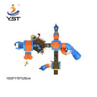 China Waterproof Funny Kids Playground Slide , Indoor Climbing Toys For Toddlers for sale