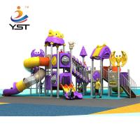 China High quality kids toy outdoor playground plastic combined slides for sale for sale