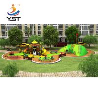 China Fun Custom Playground Slides High Temperature Baking Finished For Children for sale