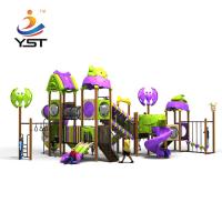 China Safety Childrens Garden Slide Swing Combination Fence Naughty Fort for sale
