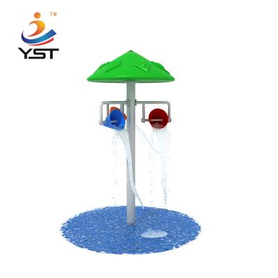 China Outdoor Swimming Pool Play Equipment Single Column Umbrella Flip Bucket for sale