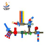 China Children outdoor playground combined slides for sale for sale