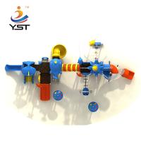 China Rose Wood / LLDPE Water Park Playground Equipment With Tunnel / Handrail for sale