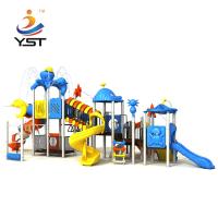 China Rose Wood / LLDPE Water Park Playground Equipment With Tunnel / Handrail for sale