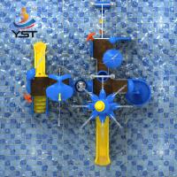 China Happy Plastic Water Slide 1010 * 410 * 465 CM Skid Proof ROHS Approved for sale