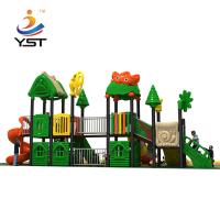 China Large new design eco-friendly outdoor playground plastic slide for children for sale
