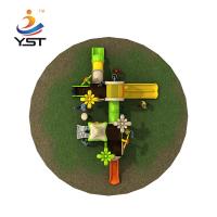China Community Kids Backyard Slide 970 * 630 * 440 Cm High Temperature Baking Finished for sale