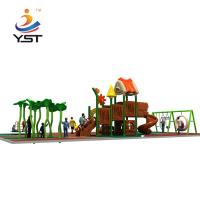 China Children plastic outdoor playground slides for sale for sale