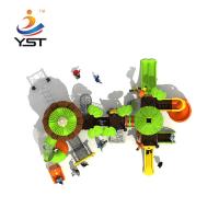 China Polished Sandblasting Baby Playground Slide For Water Play Equipment for sale