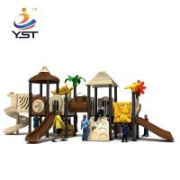 China PVC Coated Kids Outdoor Play Slide Park Amusement Equipment for sale