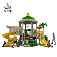China Large UV Resistance LLDPE Outdoor Plastic Slide 1600mm Falling Height For Kids for sale