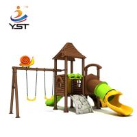 China Commercial Forest Theme Kids Playground Slide Outdoor Eco friendly for sale