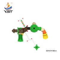 China Children Aluminum Alloy Post Outdoor Plastic Slide Kindergarten Equipment for sale