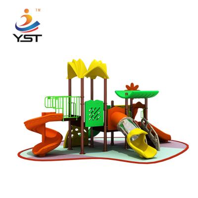 China Outdoor Park Kids Playground Slide 8mm Wall Thickness Powder Coated for sale