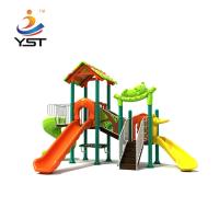China Children Plastic LLDPE Outdoor Swing Slide 710*460*420cm for sale