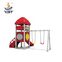 China Anti crack Playground Outdoor Swing Set With Slide Combination for sale