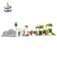 China Kids Outdoor Playground Equipment Large Plastic Combined Slide Tube Sets for sale