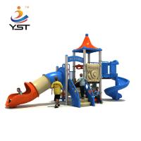 China ASTM PVC Coated Plastic Kids Playground Slide For Children for sale