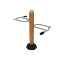 China Steel Pipe Outdoor Gymnastic Equipment TUV Street Workout Equipment for sale
