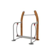 China Humanistic Durable SS Outdoor Workout Equipment Anti Static for sale
