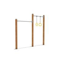 China Colorful Galvanized Pipe Gym Fitness Equipment With SS304 Screws for sale