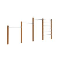 China SGS Sit Up Outdoor Workout Equipment For Community Parks for sale