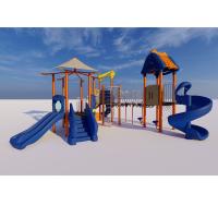 China LLDPE Children Plastic Playground Slide For Physical Fitness Anti Cracking for sale