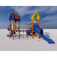 China LLDPE Children Plastic Playground Slide For Physical Fitness Anti Cracking for sale