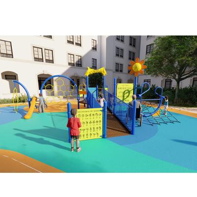 China 304 Stainless Steel HDPE Kids Playground Slide Commercial Use for sale
