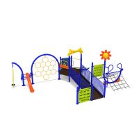 China 304 Stainless Steel HDPE Kids Playground Slide Commercial Use for sale