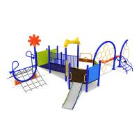 China 304 Stainless Steel HDPE Kids Playground Slide Commercial Use for sale