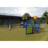 China 304 Stainless Steel HDPE Kids Playground Slide Commercial Use for sale