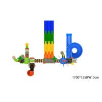 China Swimming Pool Game Fiberglass Large Kids Slide Anti Ultraviolet for sale